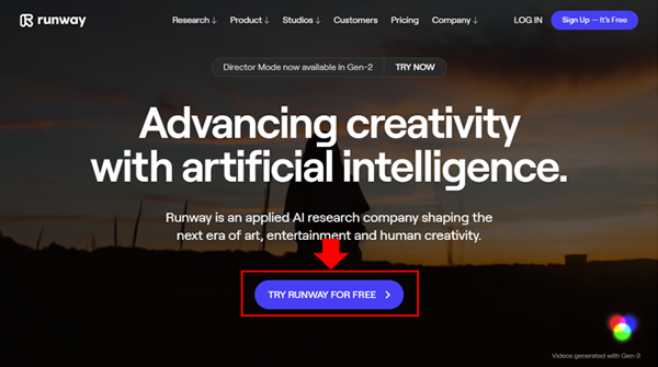 การใช้โปรแกรม Runwayml